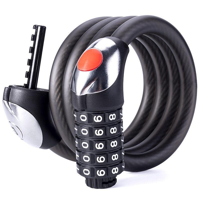 Tesway Bicycle Code Lock - Secure Your Bike with 5-Digit Password Lock ...